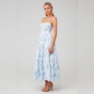 Wayf | Dresses | Wayf Smocked Tiered Maxi Dress | Poshmark